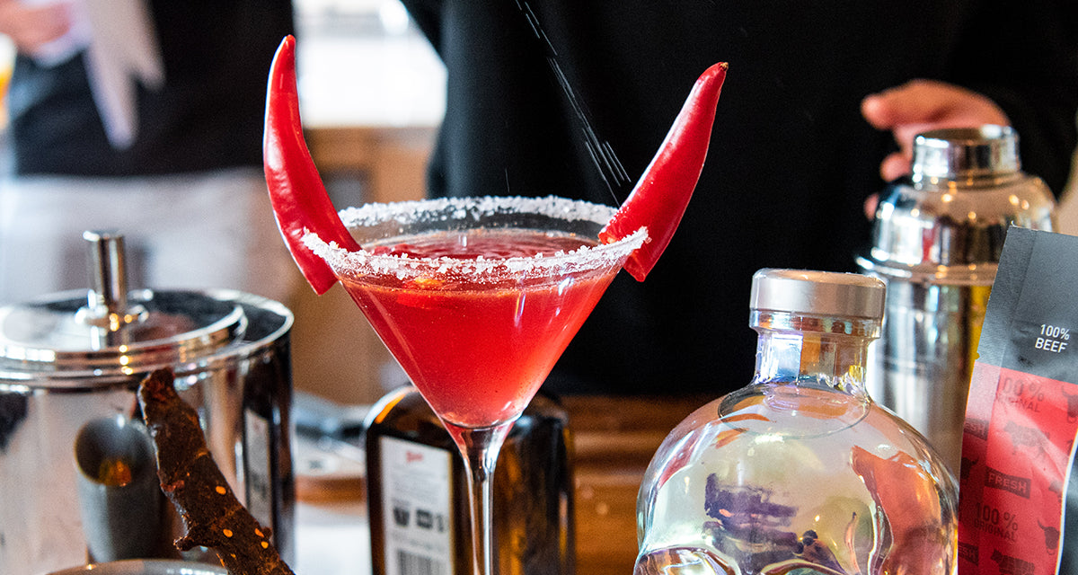 Devilish Martini & Chilli Jerky - Cocktail Pairing – The Jerky Co