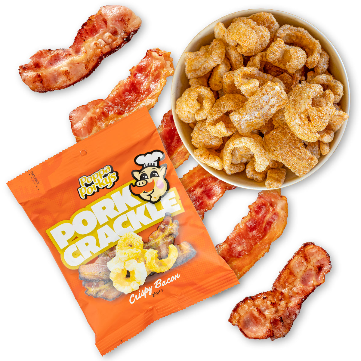 Pork Crackle - Bacon Flavoured Pork Crackling | Perth | Australia – The ...