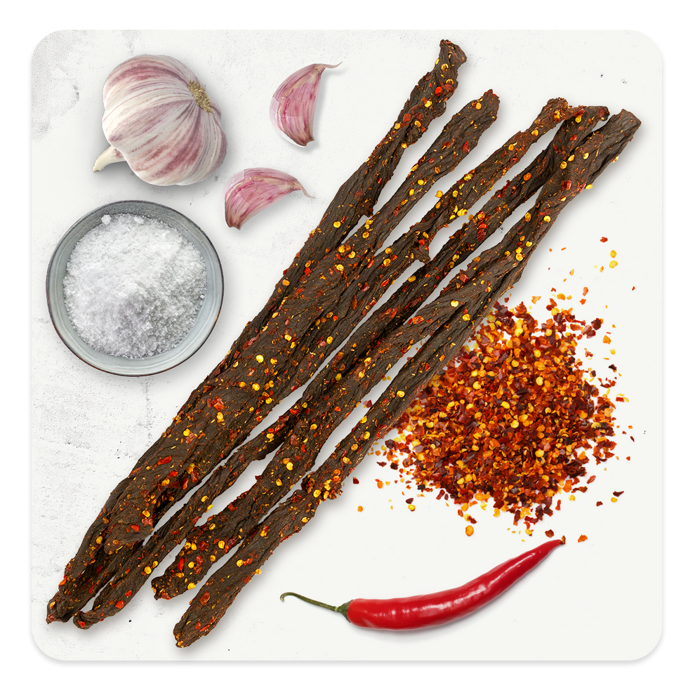 Chilli Garlic Snap Sticks Online | Australia – The Jerky Co