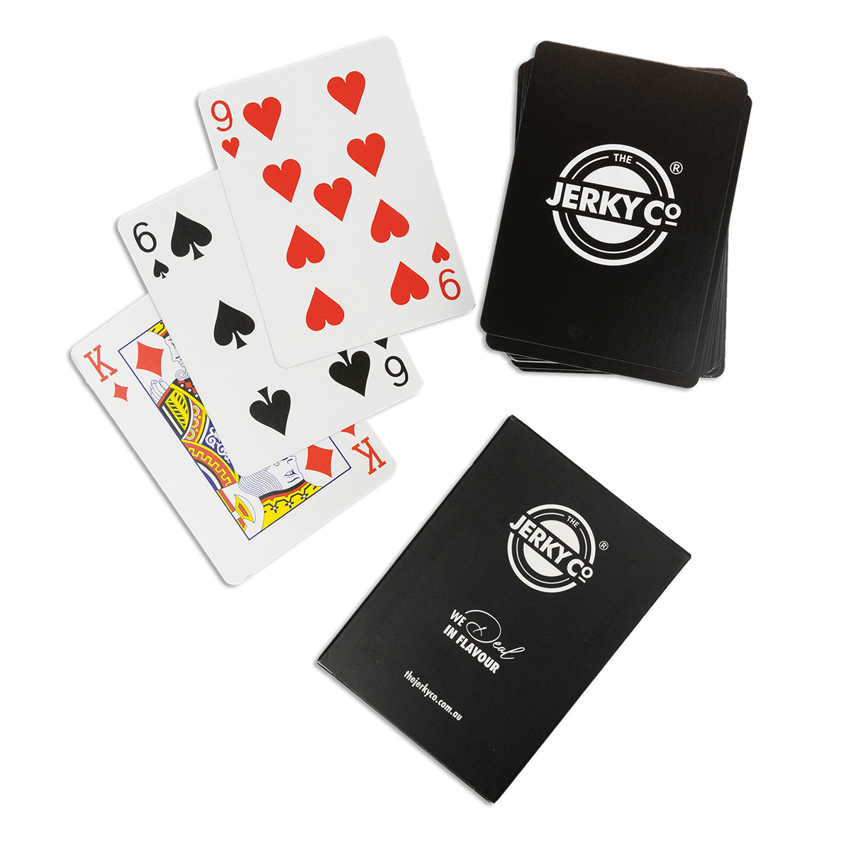 "We Deal in Flavour" Playing Cards – The Jerky Co