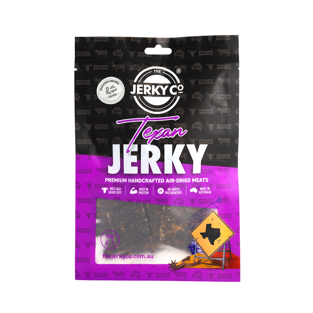 Beef Jerky 50G Sample Packs | Premium Beef Jerky – The Jerky Co